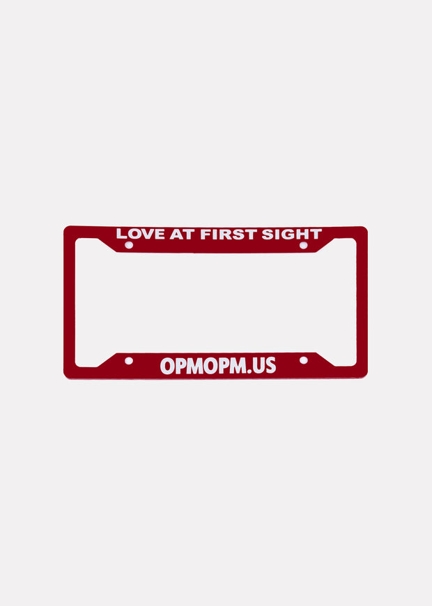 LOVE AT FIRST SIGHT LICENSE PLATE SET – OPM/OPM Manufacturing Co.