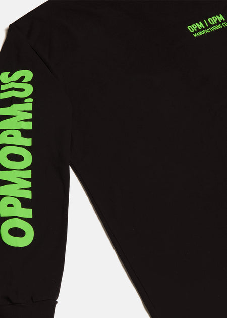 WEBSITE LONG SLEEVE (NEON GREEN) – OPM/OPM Manufacturing Co.